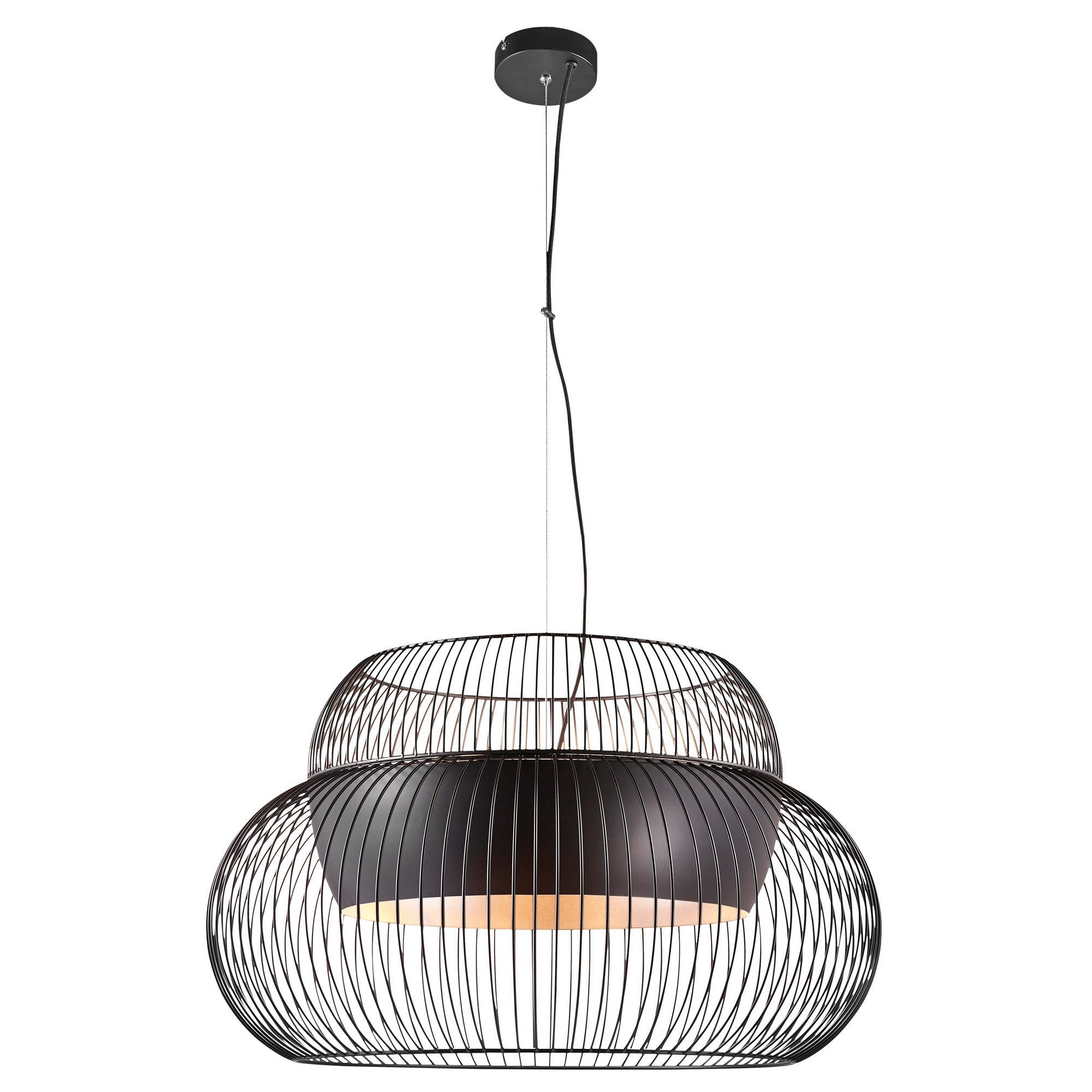 Wisząca lampa Atlas w kolorze czarnym od Nordlux | Lumigo.pl